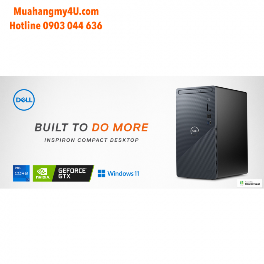 Dell Inspiron Desktop - 12th Gen Intel Core i7-12700 - GeForce GTX 1660 ...
